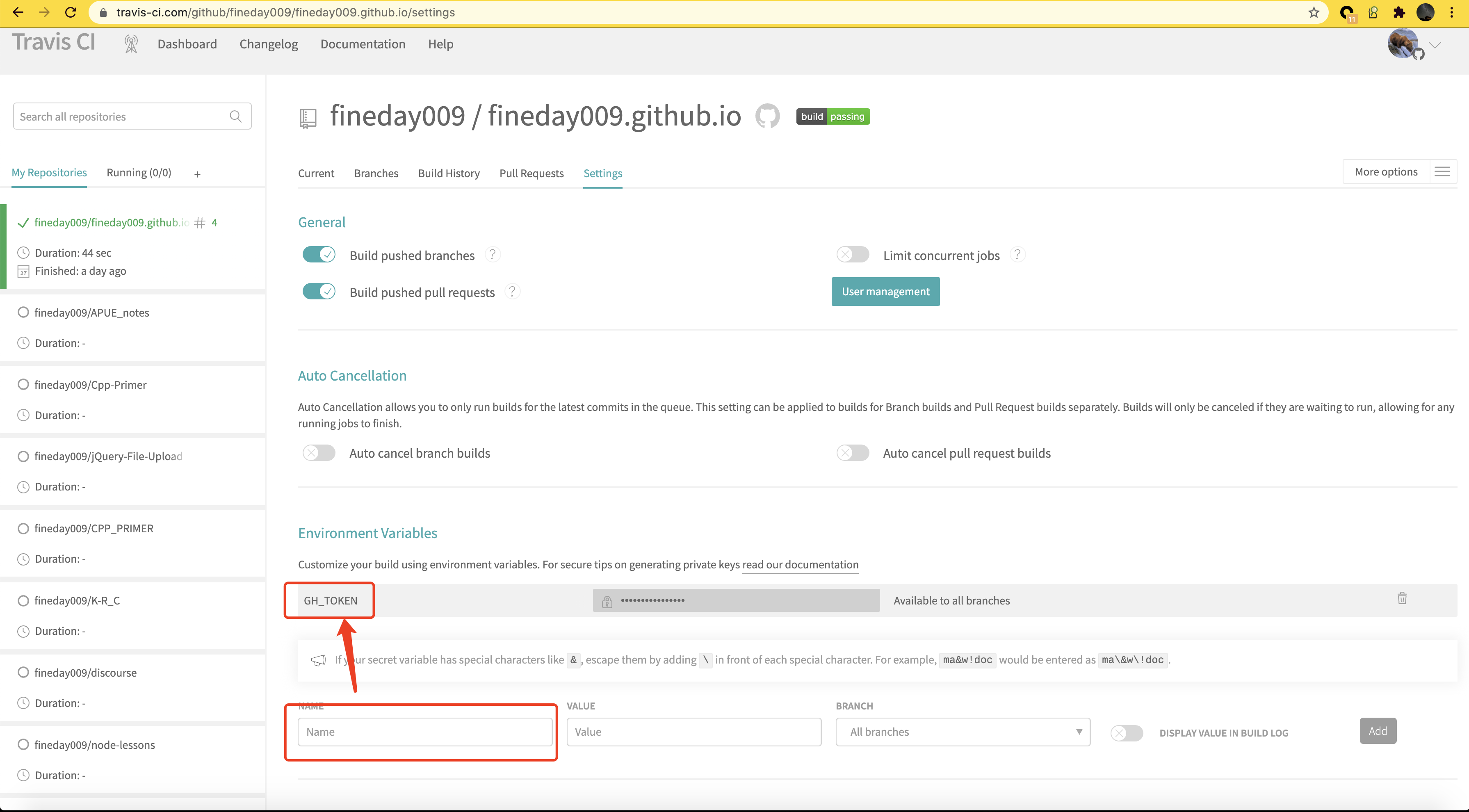 用hexo + git-pages + travis-ci搭建个人博客实践 | Hexo